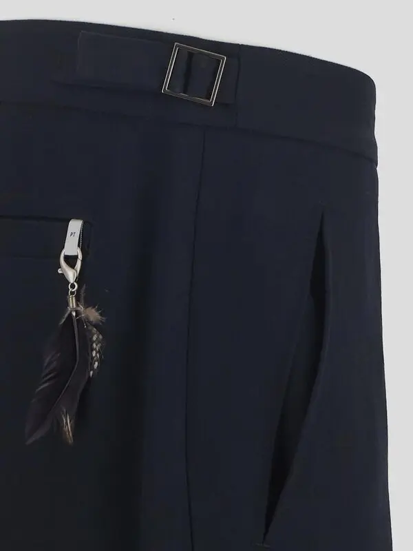 PT TORINO Classic Edge Trousers - Black