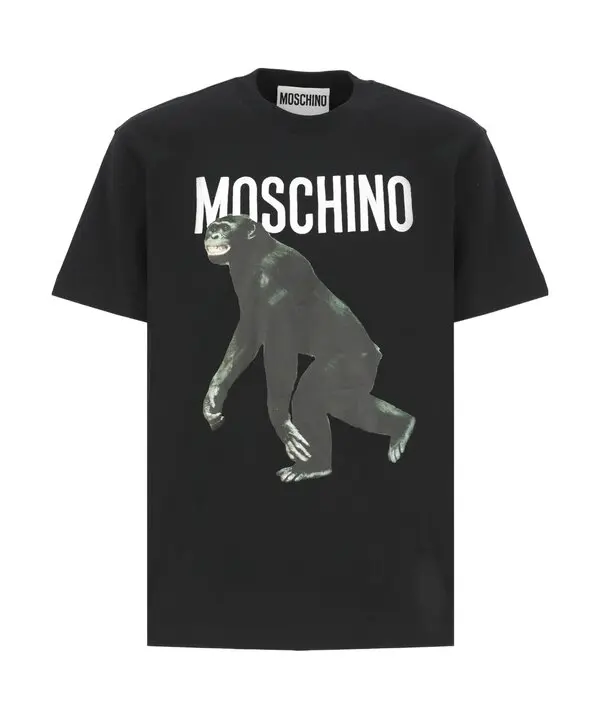 Moschino Printed T-shirt - Black
