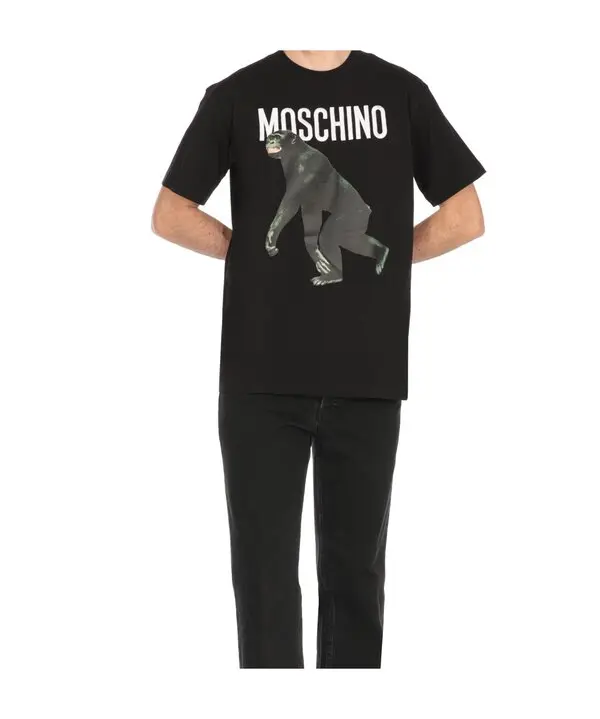 Moschino Printed T-shirt - Black
