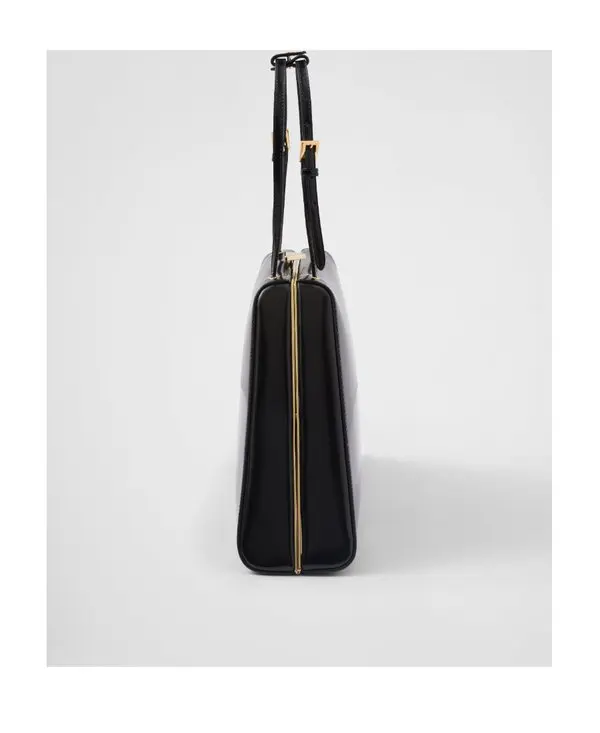 Prada Medium Brushed Leather Handbag