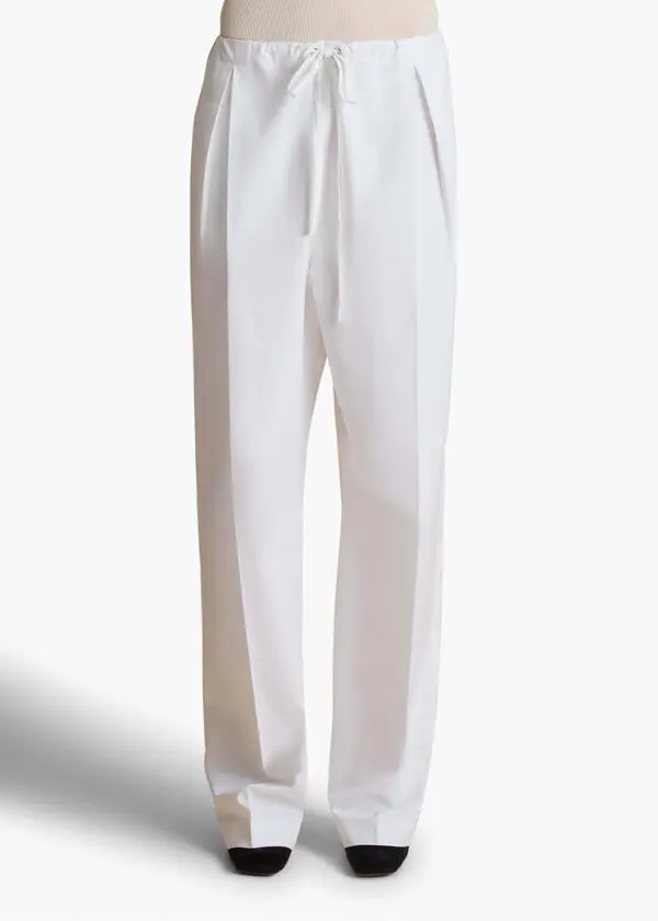 Khaite Trenton Drawstring Trousers