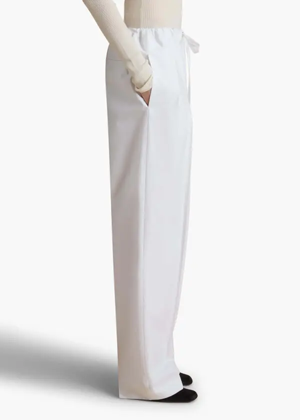 Khaite Trenton Drawstring Trousers
