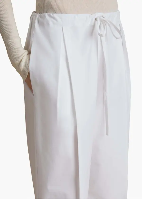 Khaite Trenton Drawstring Trousers