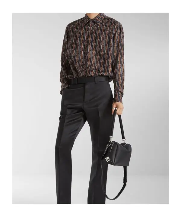 Fendi Lui Medium Shoulder Bag - Black