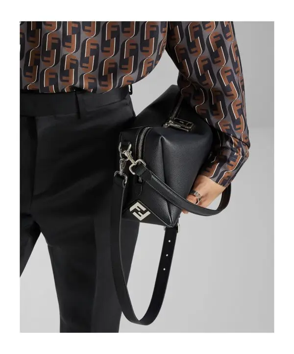 Fendi Lui Medium Shoulder Bag - Black