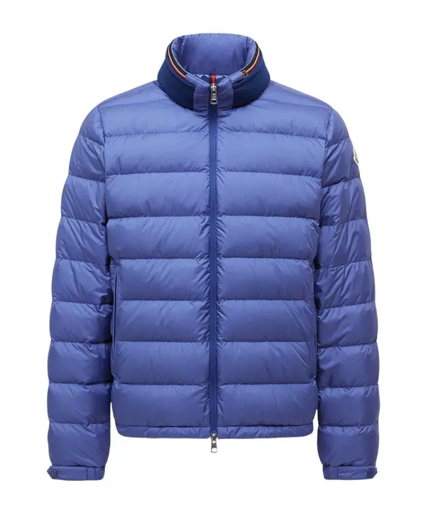 Moncler Brendann Zip-up Padded Jacket - Blue