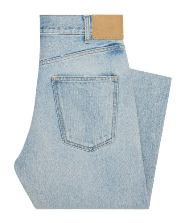 Celine Dylan Flared Jeans In Rider Wash Denim