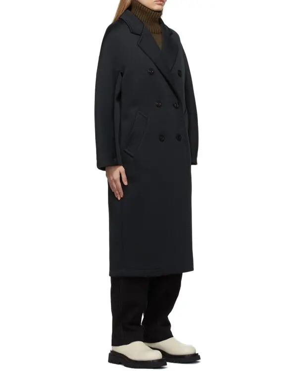 Max Mara Madame2 Double-breasted Coat - Black