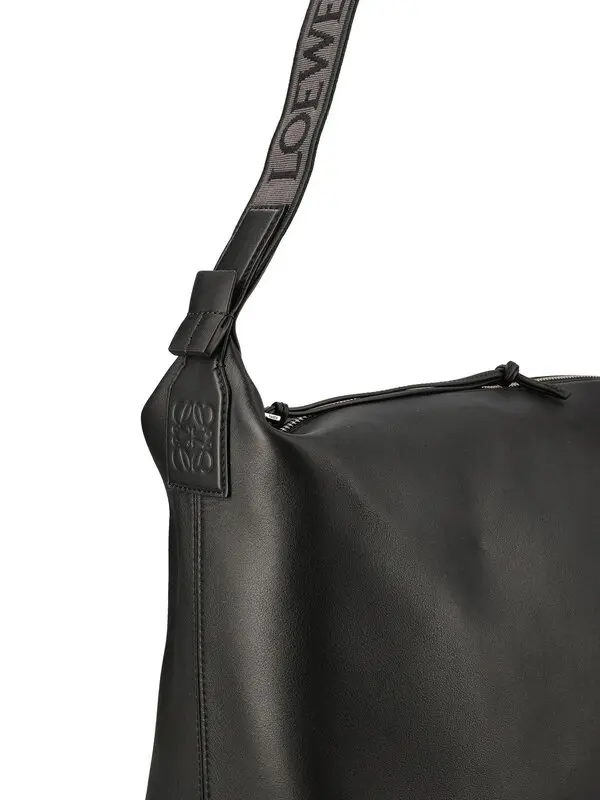 Loewe Cubi Jacquard Strap Crossbody Bag