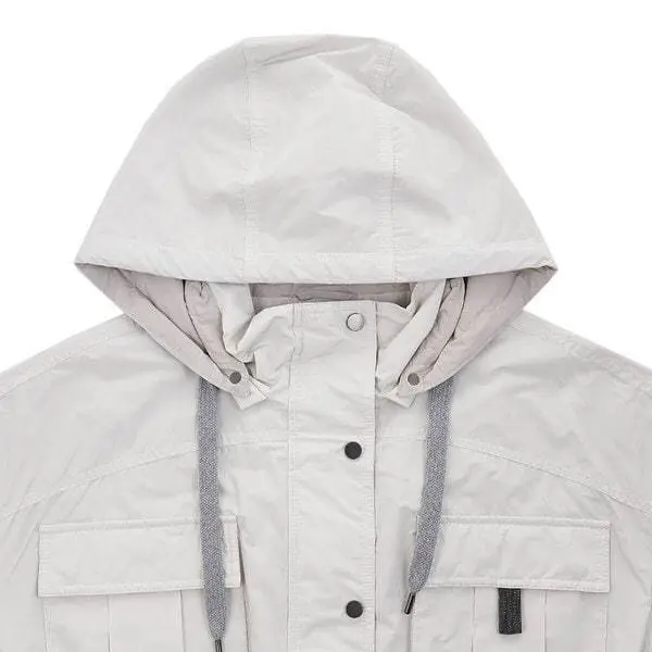 Brunello Cucinelli Long Hooded Jacket