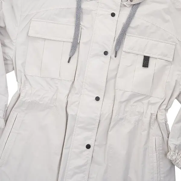 Brunello Cucinelli Long Hooded Jacket