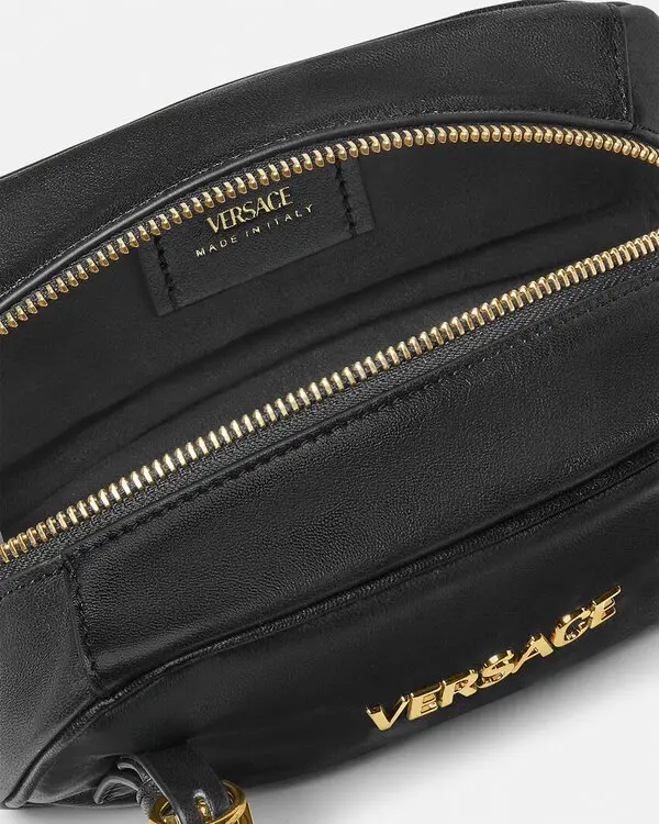 Versace Tag Bowling Zipped Mini Bag