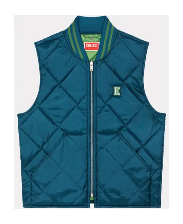 Kenzo Pixel Logo Zipped Jacket