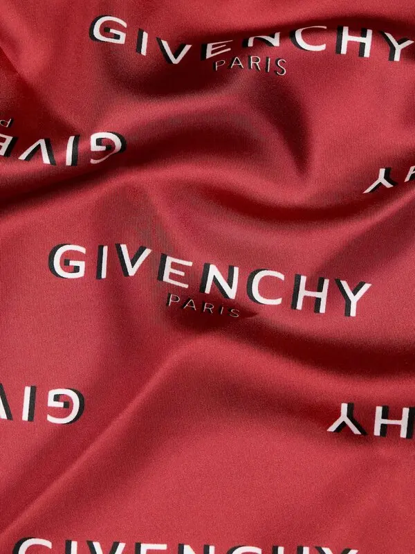 Givenchy Shadow Square In Silk - Red
