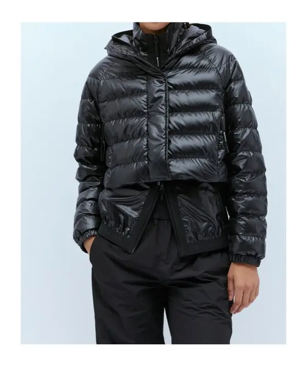 Moncler Hooded Quilted Padded Down Jacket