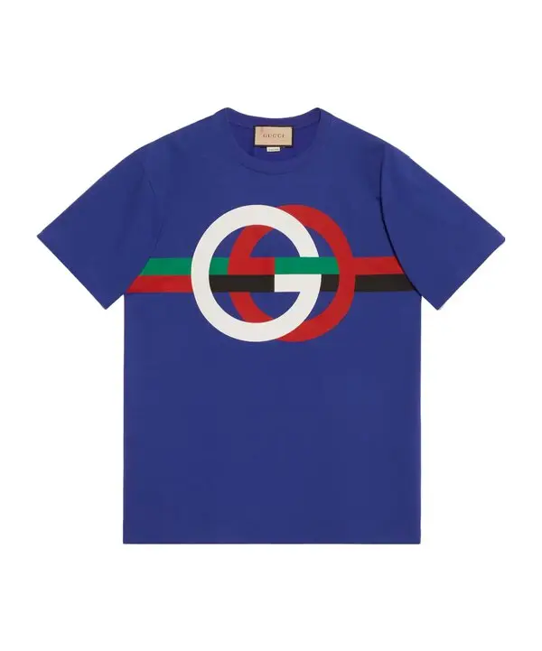 Gucci Round Gg Printed T-shirt