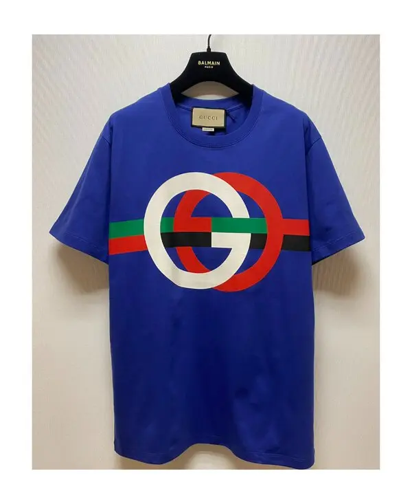 Gucci Round Gg Printed T-shirt