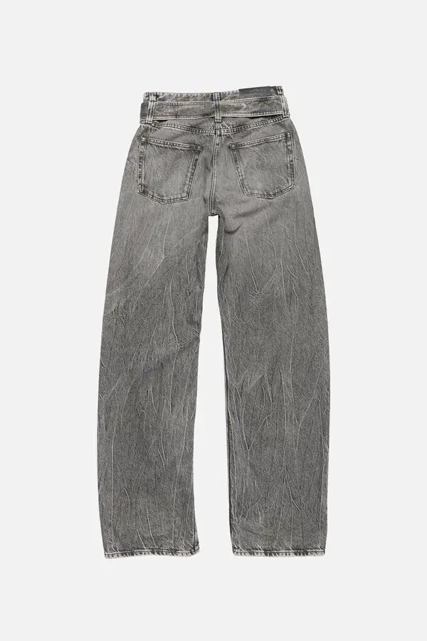 Acne Studios Belted Wide-leg Jeans