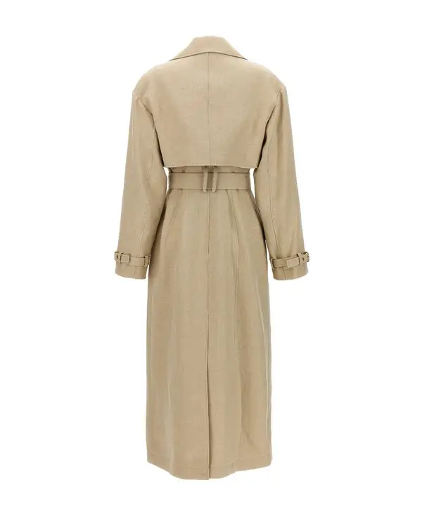 Balmain Double-breasted Trench Coat