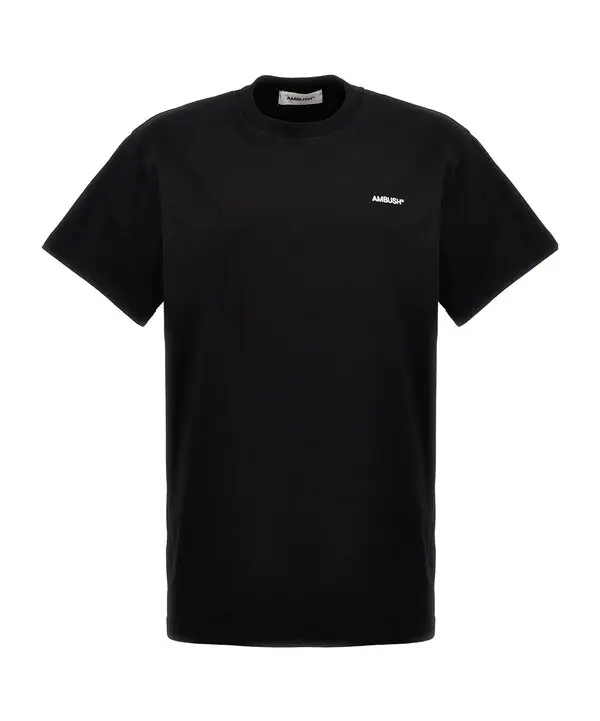 AMBUSH Logo Printed Three Pack T-shirts - Black