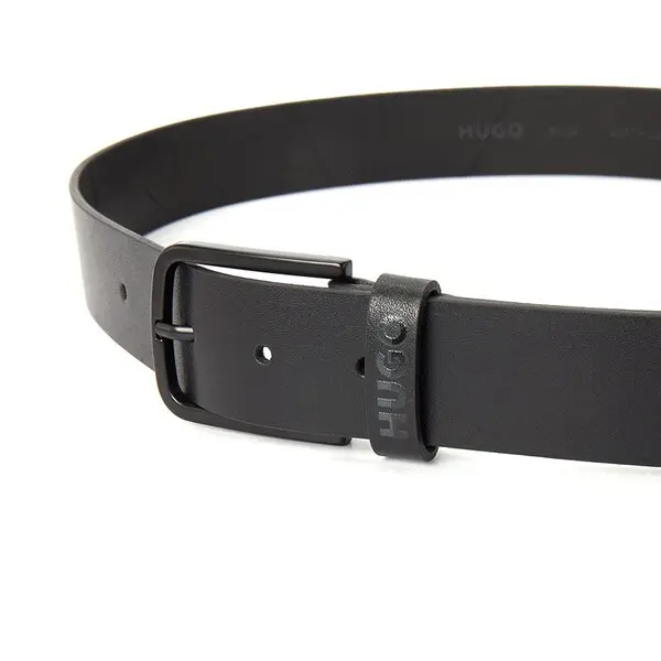 Hugo Boss Leather Pin Buckle Belt