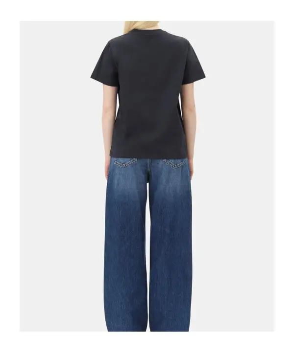 GANNI Graphic Print T-shirt