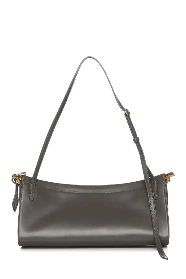 Alaïa Le Click East West Shoulder Bag - Grey