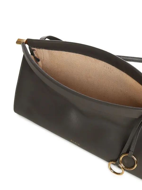 Alaïa Le Click East West Shoulder Bag - Grey