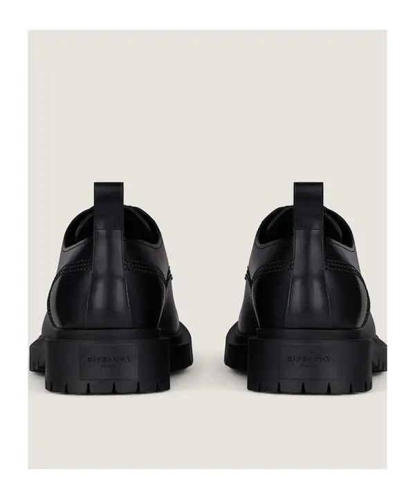Givenchy Logo Debossed Lace-up Shoes