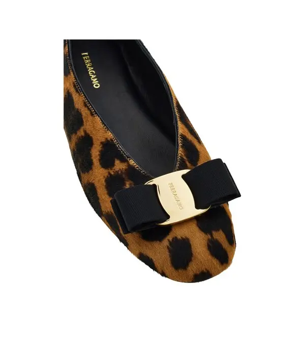FERRAGAMO Vara Bow Ballet Flats - Multi-color