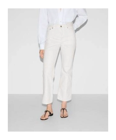 Gucci Cropped Flared Denim Pants
