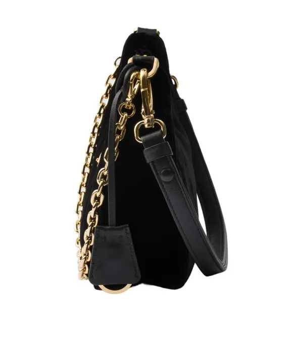 Prada Re-edition Velvet Shoulder Bag