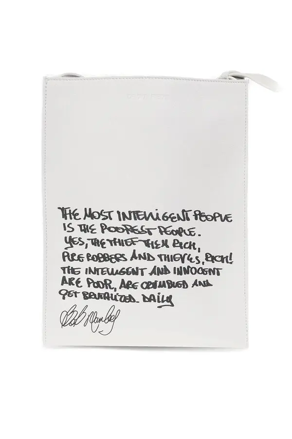 Dsquared2 Bob Marley Printed Shoulder Bag