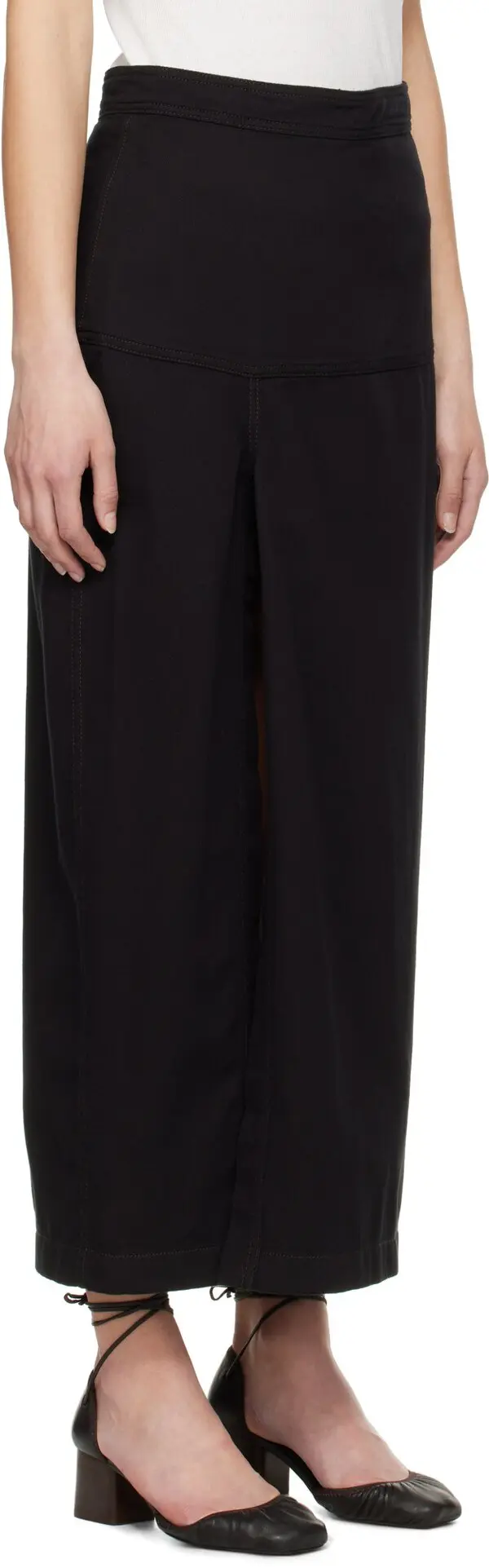 LEMAIRE Asymmetrical Wrapover Skirt