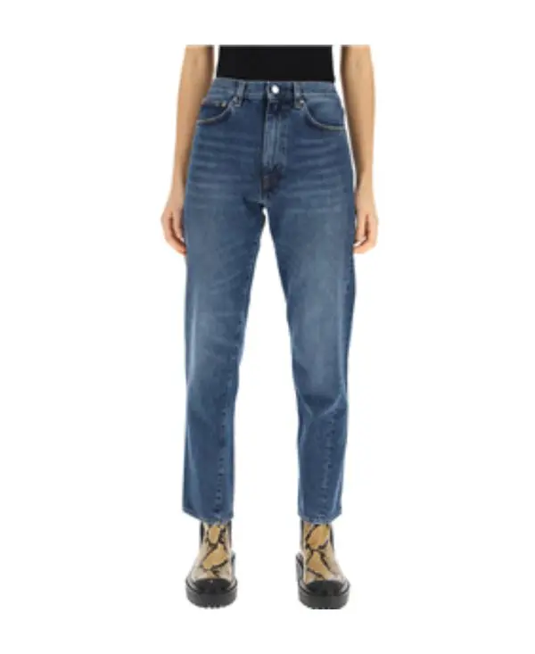 TOTEME Mid-rise Straight-leg Jeans - Blue