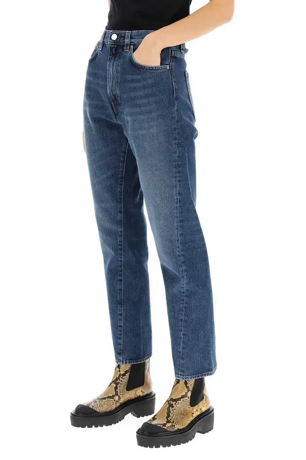 TOTEME Mid-rise Straight-leg Jeans - Blue