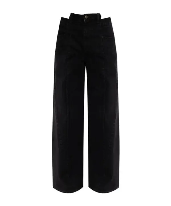 MAISON MARGIELA Straight Leg Jeans - Black