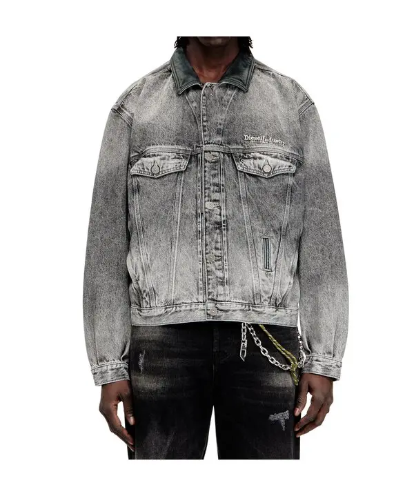 DIESEL® D-denver-s Denim Jacket - Grey