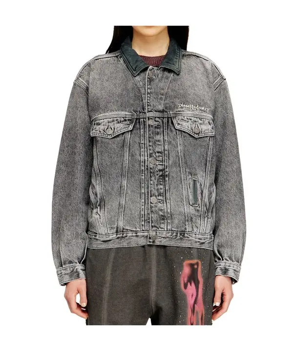 DIESEL® D-denver-s Denim Jacket - Grey