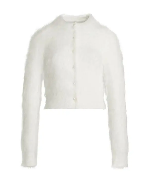 MAISON MARGIELA Four Stitches Buttoned Cardigan - White
