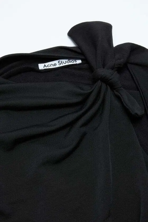 Acne Studios Long Sleeve Knot Detail Top