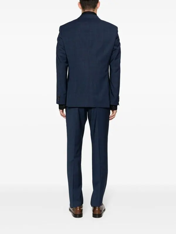 Hugo Boss Checked Single-breasted Suid