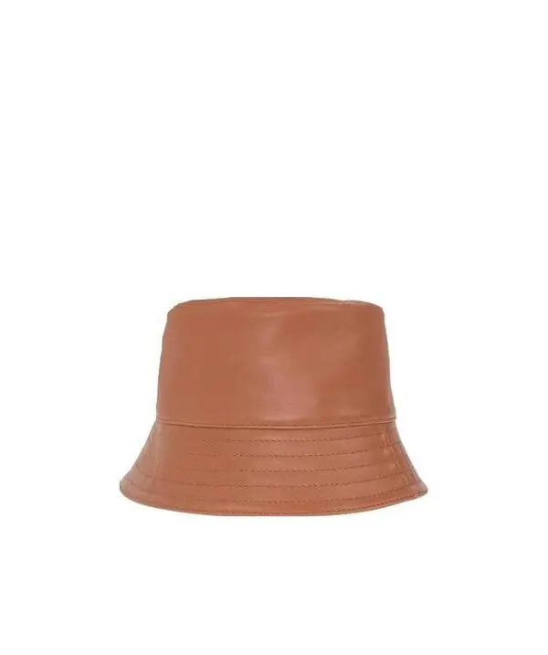 Loewe Quilted Fisherman's Bucket Cap - Brown