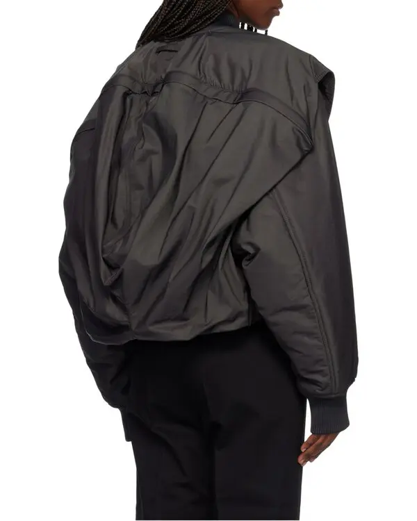 JEAN PAUL GAULTIER Cropped Bomber Jacket
