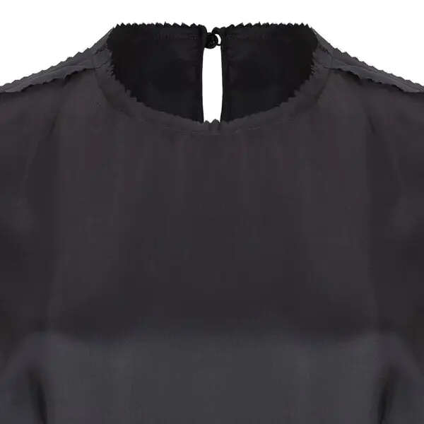 MAISON MARGIELA Sleeveless Midi Dress With Deconstructed Bodice