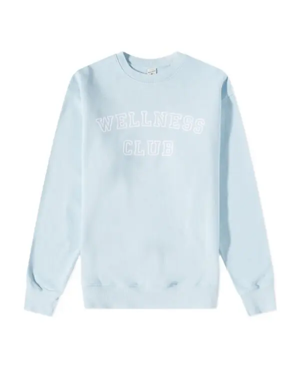 SPORTY  RICH Sporty & Rich Long Sleeve Crewneck Sweater