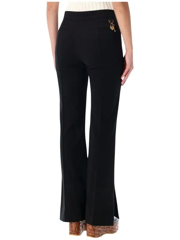 Chloé D-ring Tailored Wide-leg Pants