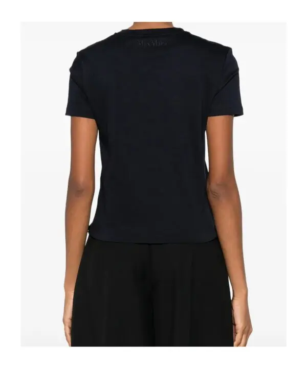 Max Mara Short Sleeve Crewneck T-shirt - Black