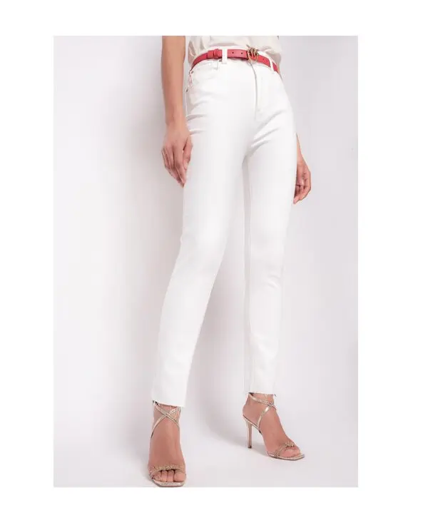 Pinko Skinny Frayed Edge Jeans