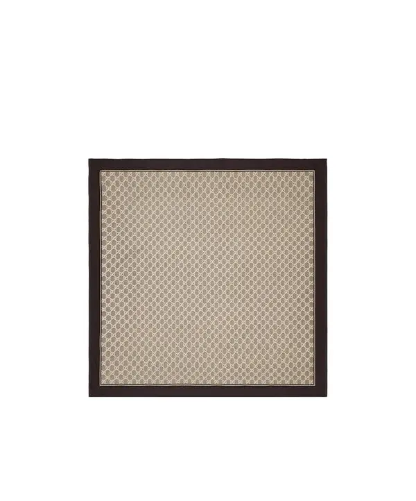 Gucci Gg Carré Scarf - Camel